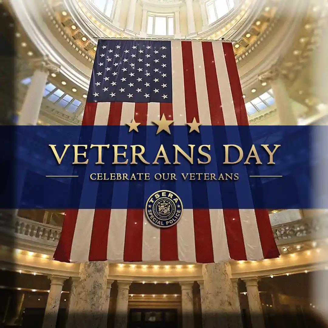 Giving Thanks — Veterans Day 2024 - TSERA Special Police