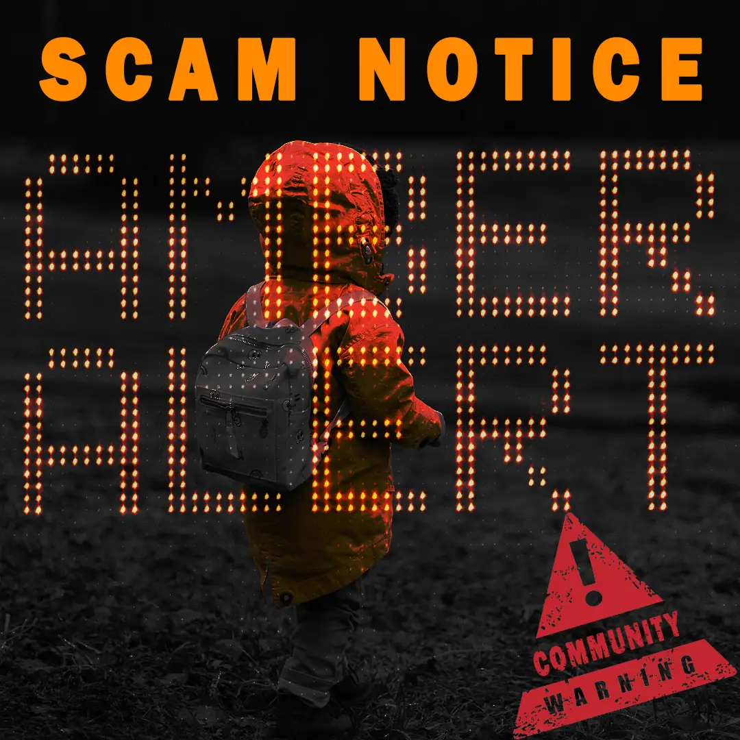 2025 Amber Alert Scam Warning - TSERA Special Police